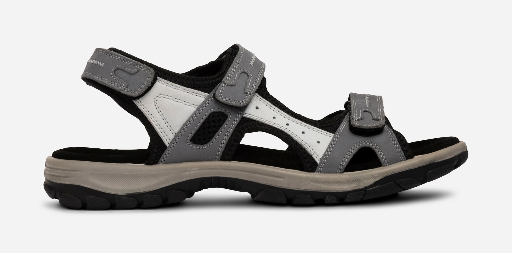 Bitonto | Sandaler med remmar | Gråa | Linear - DinSko